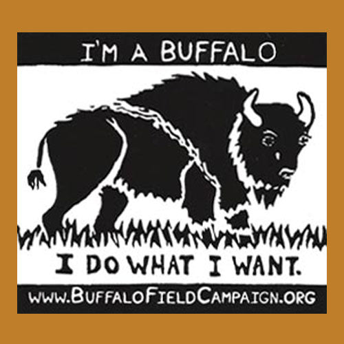 Stickers – Buffalo Field Campaign Merchandise